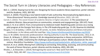 Corrall, S. The Social Turn in Literacy Development and Education ...