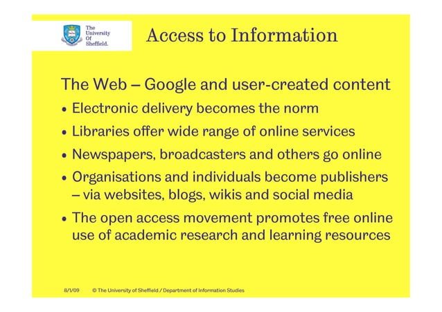 Information Literacy - The Missing Link | PPT