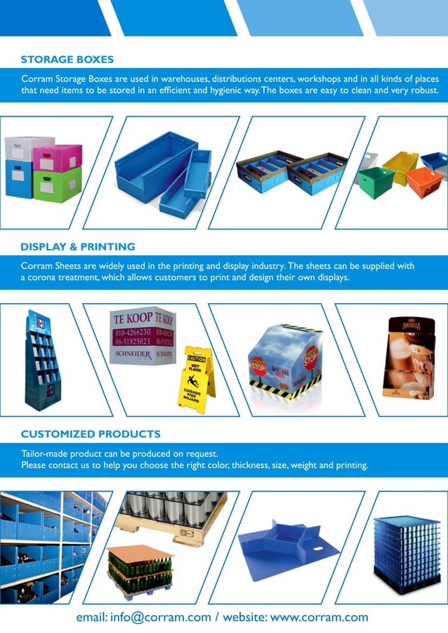 Corram brochure 2012 | PDF