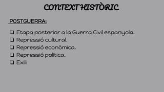 Corrandes d'exili pere quart | PPTX