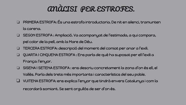 Corrandes d'exili pere quart | PPT