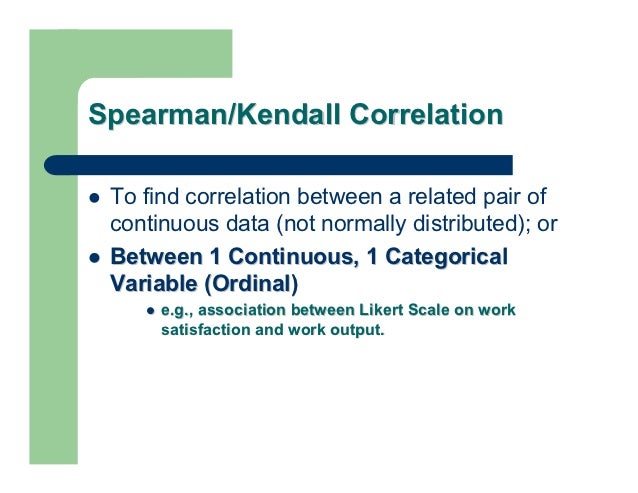 Pearson Correlation, Spearman Correlation &Linear Regression Pearson Correlation, Spearman Correlation &Linear Regression