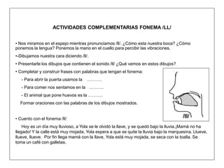 FICHAS PARA TRABAJAR LA CORRECCIÓN DE FONEMAS.ppt