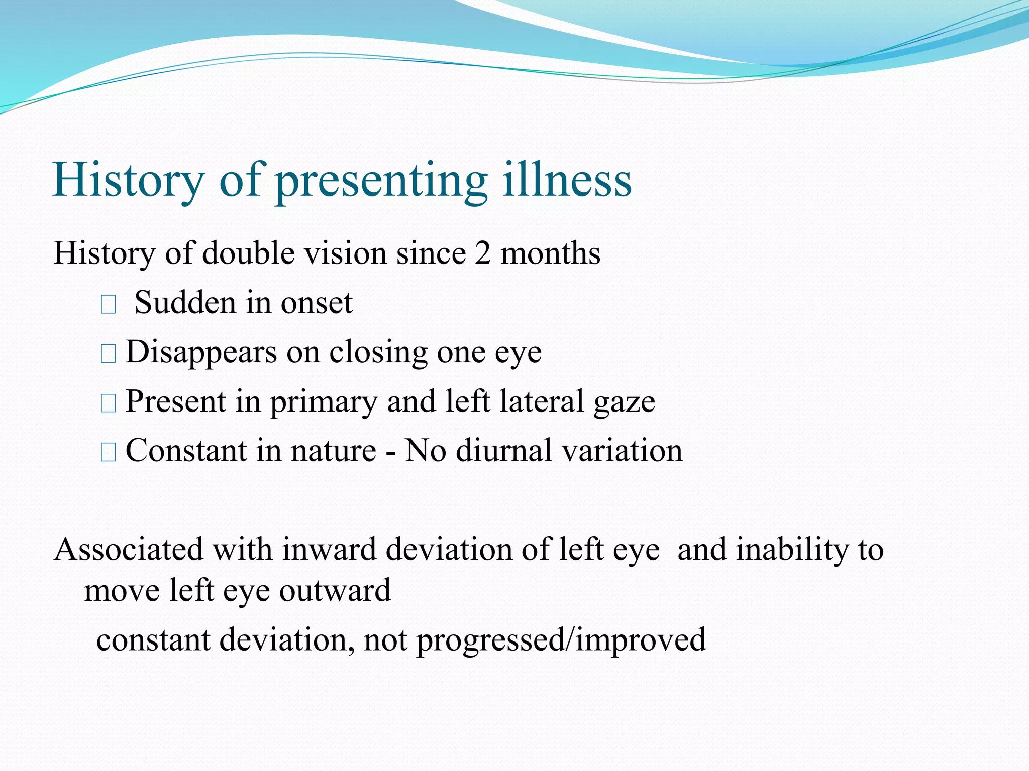 traumatic abducent nerve palsy | PPTX