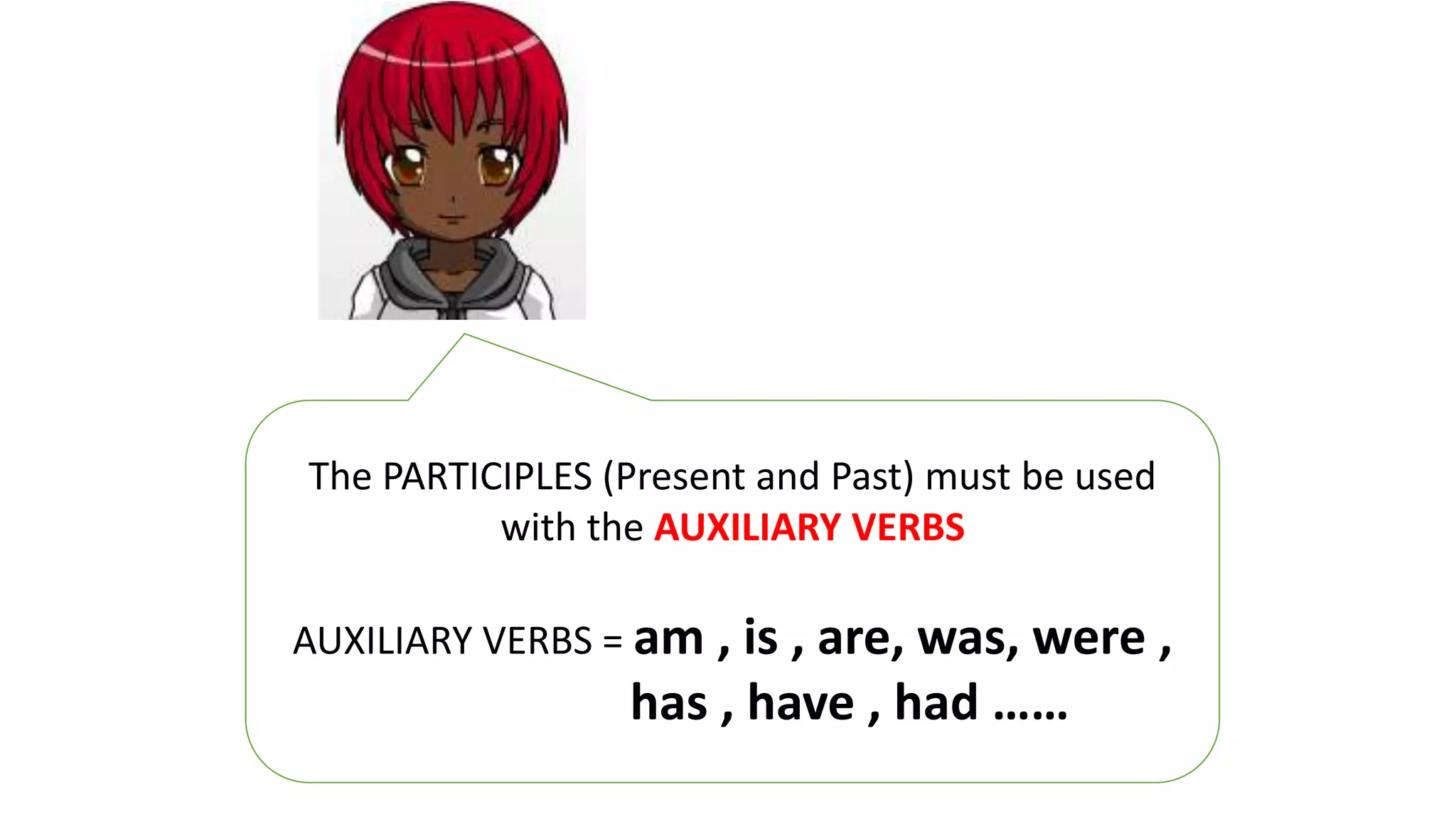 Correct form of the verb explained | PPTX