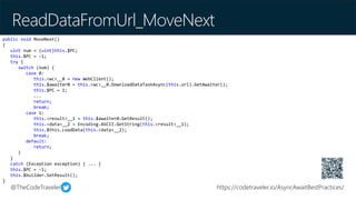 Correcting Common Async Await Mistakes in .NET | PPT
