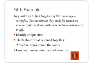 Correcting Common Sentence Errors | PDF