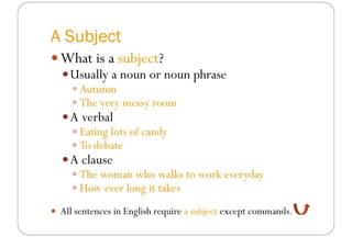 Correcting Common Sentence Errors | PPT