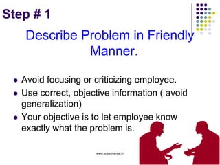 Correcting Performance & Behaviour Problem ... For Staff Members | PPT