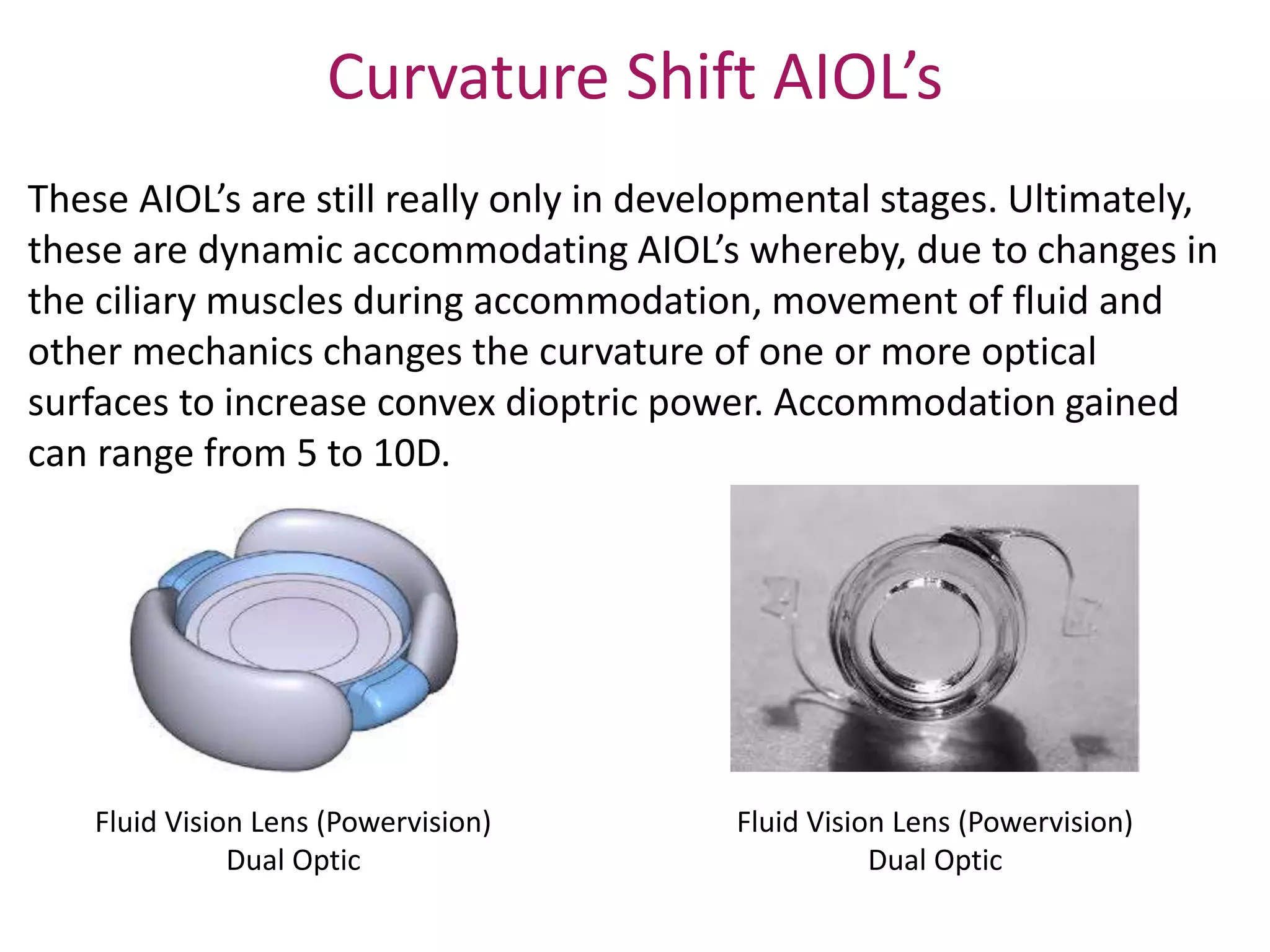 Correcting presbyopia - Modern Options | PPTX