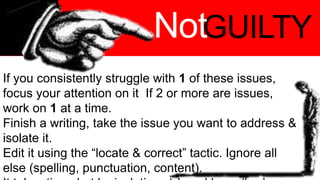 Correcting Writing Style | PPTX | Automotive