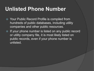 Correcting your Public Records | PPTX