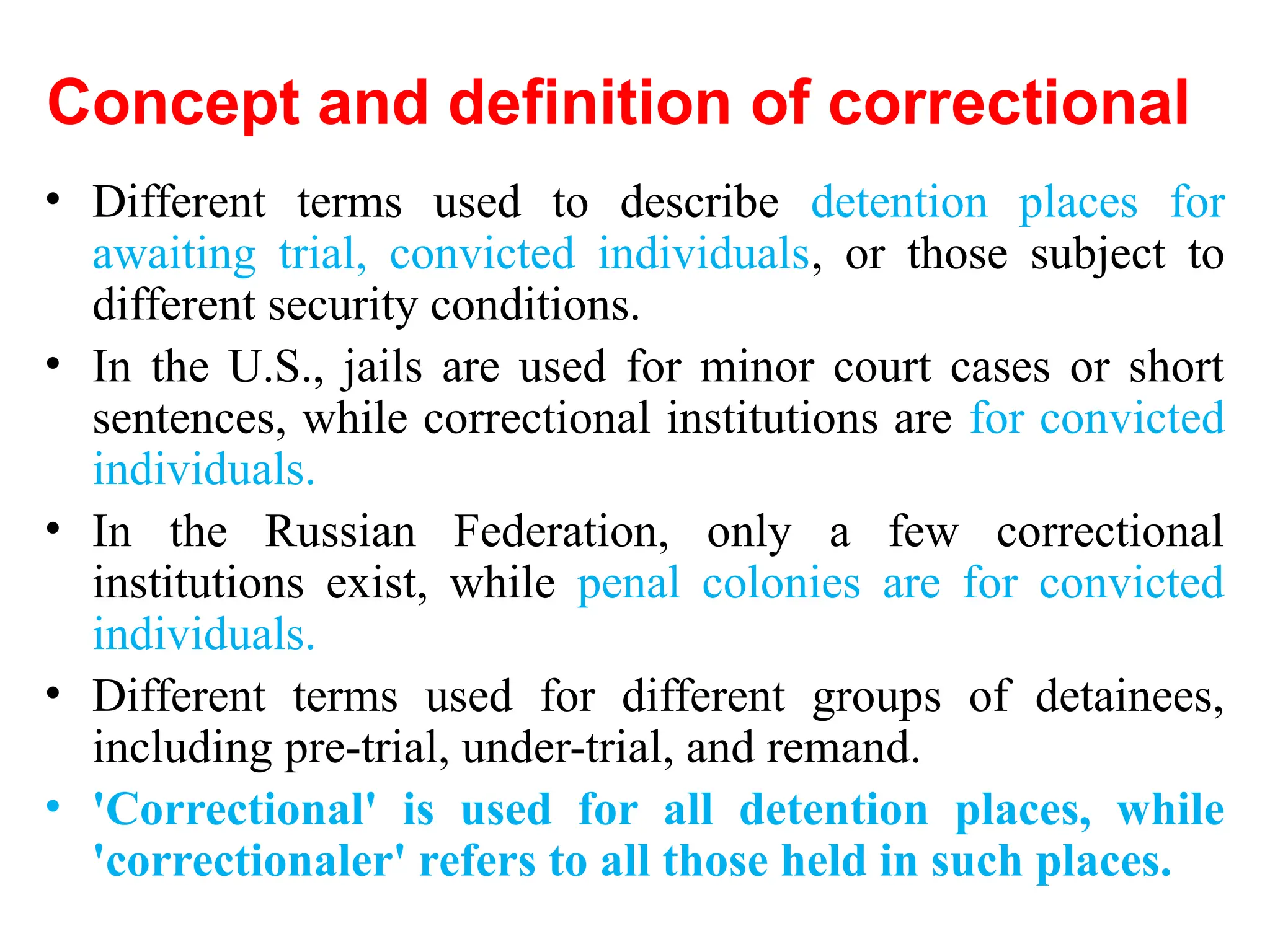 correctional adiministration (1).pptxCorrectional Administration | PPTX