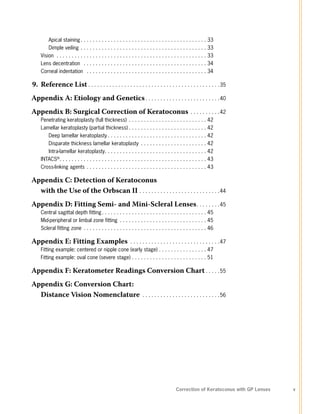Correction of Keratoconus with GP Lenses | PDF