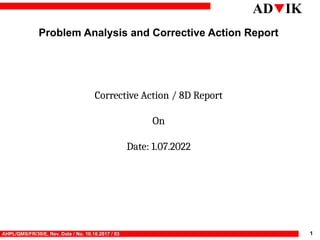 Correction reqd in 8D Tube length oversize (3).pptx