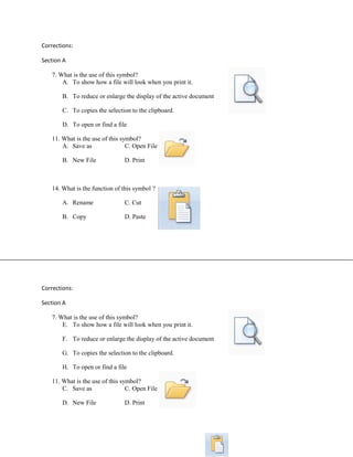 Corrections | DOC | Desktop Publishing | Computer Software and Applications
