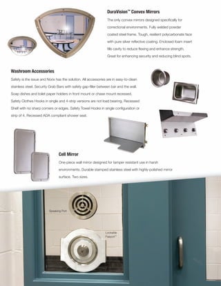 Corrections Brochure - Intensive Use Furniture | PDF