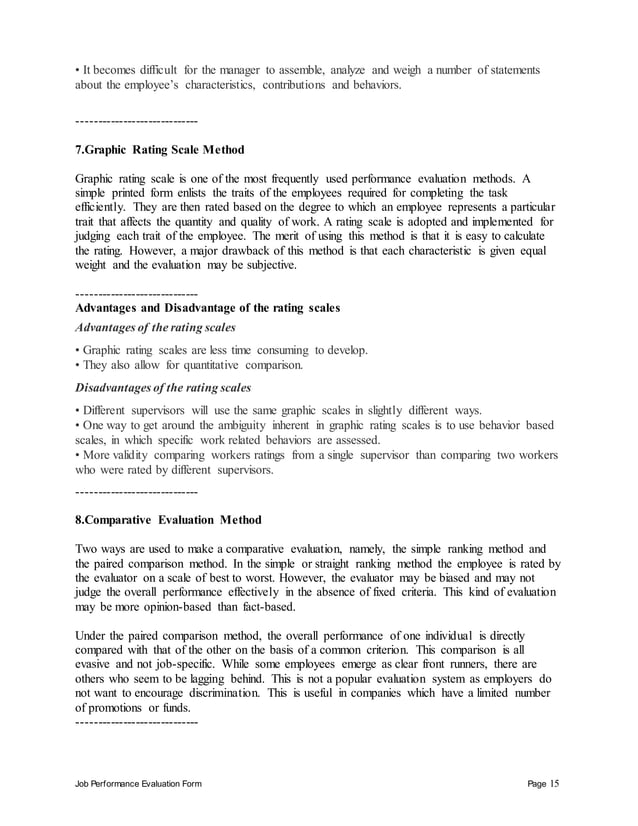 Corrections officer performance appraisal | DOCX