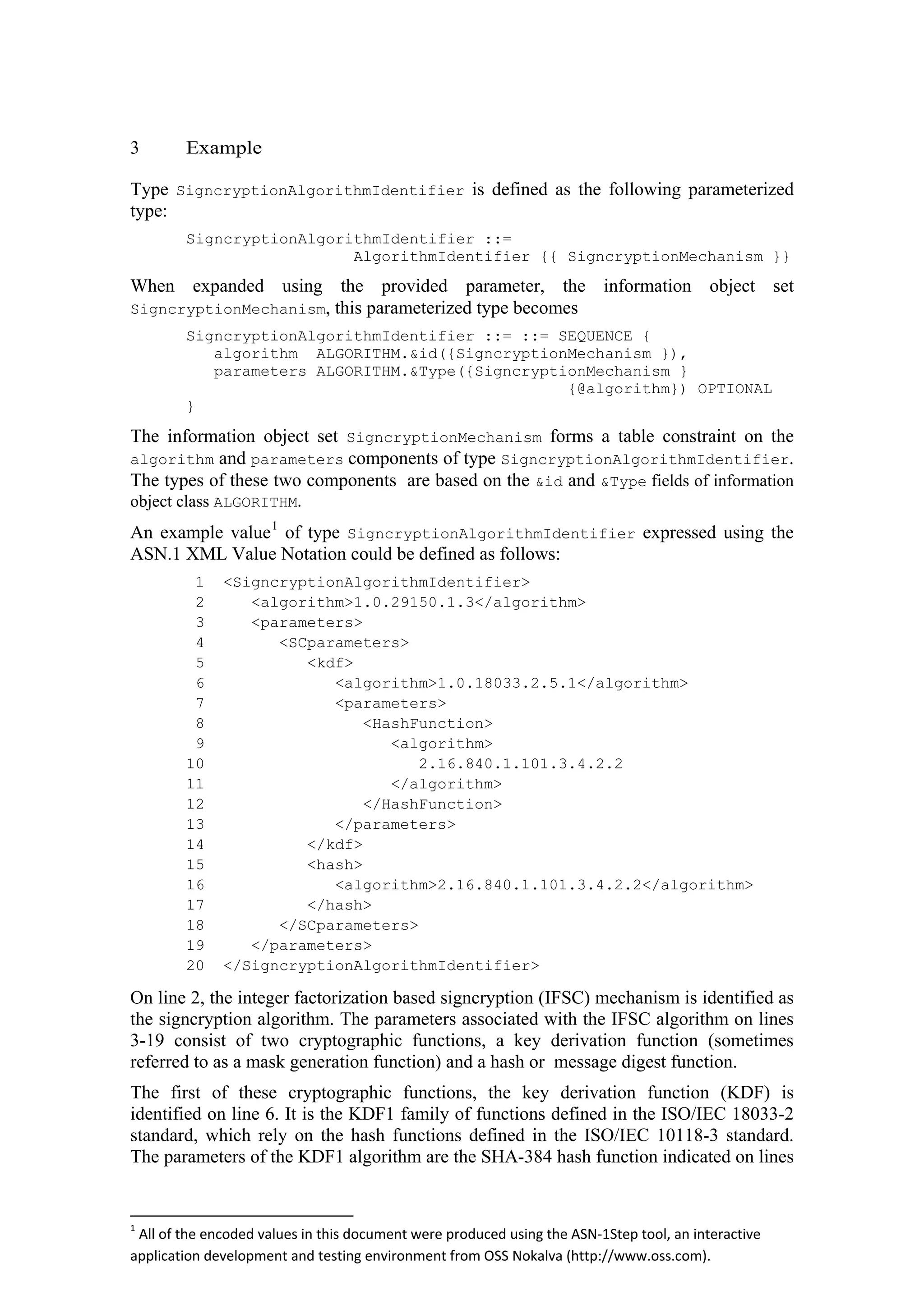 Proposed ISO/IEC 29150 ASN.1 Schema Corrections | PDF