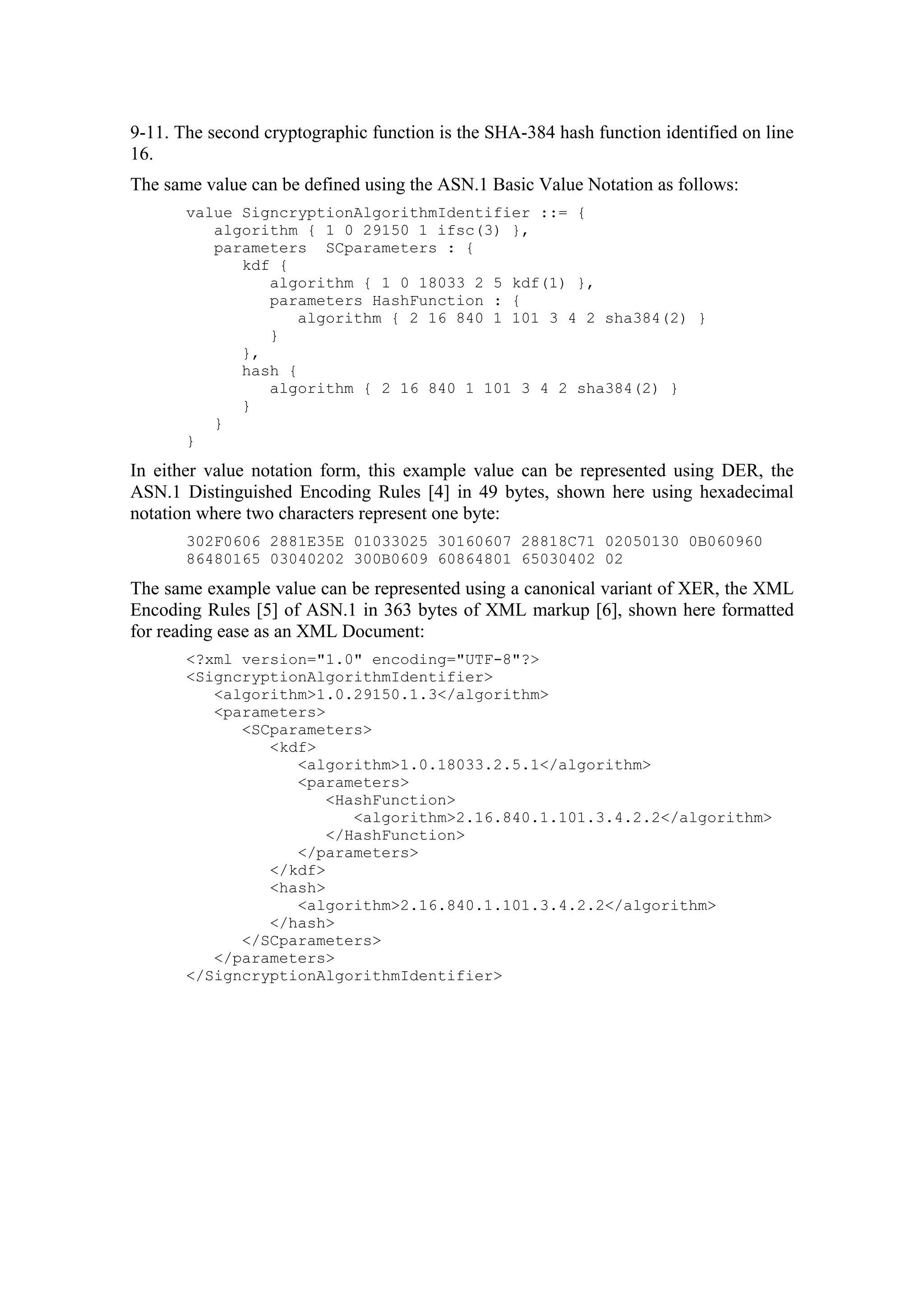 Proposed ISO/IEC 29150 ASN.1 Schema Corrections | PDF