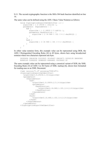 Proposed ISO/IEC 29150 ASN.1 Schema Corrections | PDF