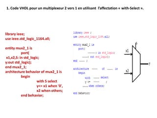 correctionTD-1-vhdl2947.pptx | Programming Languages | Computing
