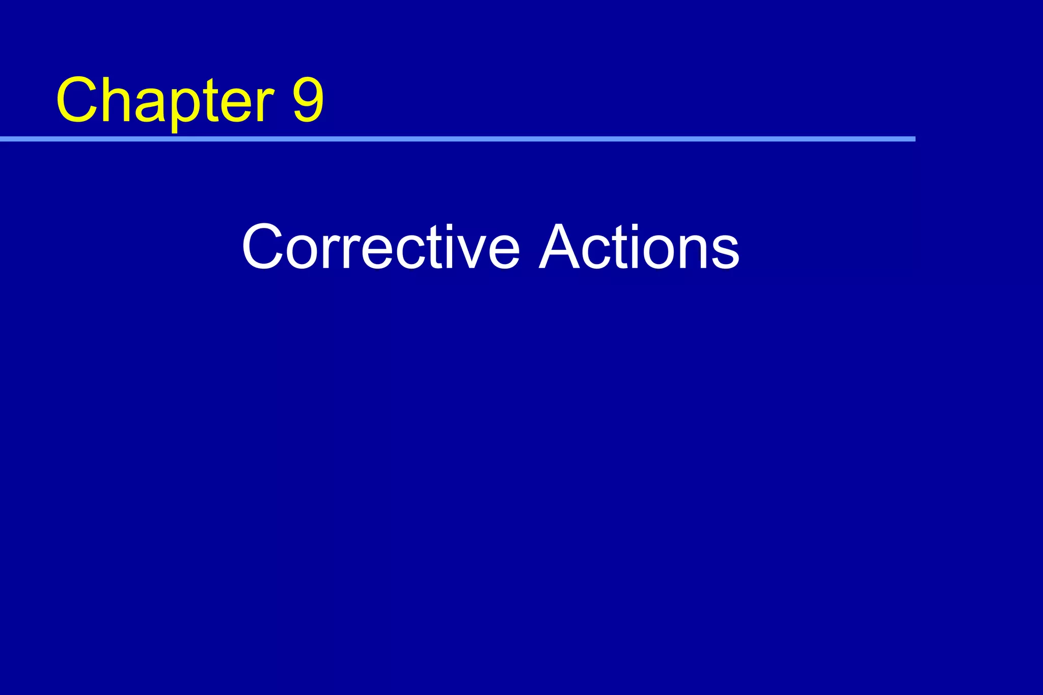 Corrective action | PPT