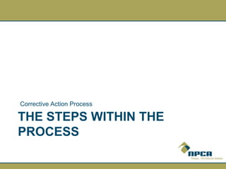 Corrective Action And Root Cause Analysis | PPTX