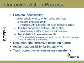 Corrective Action And Root Cause Analysis | PPTX