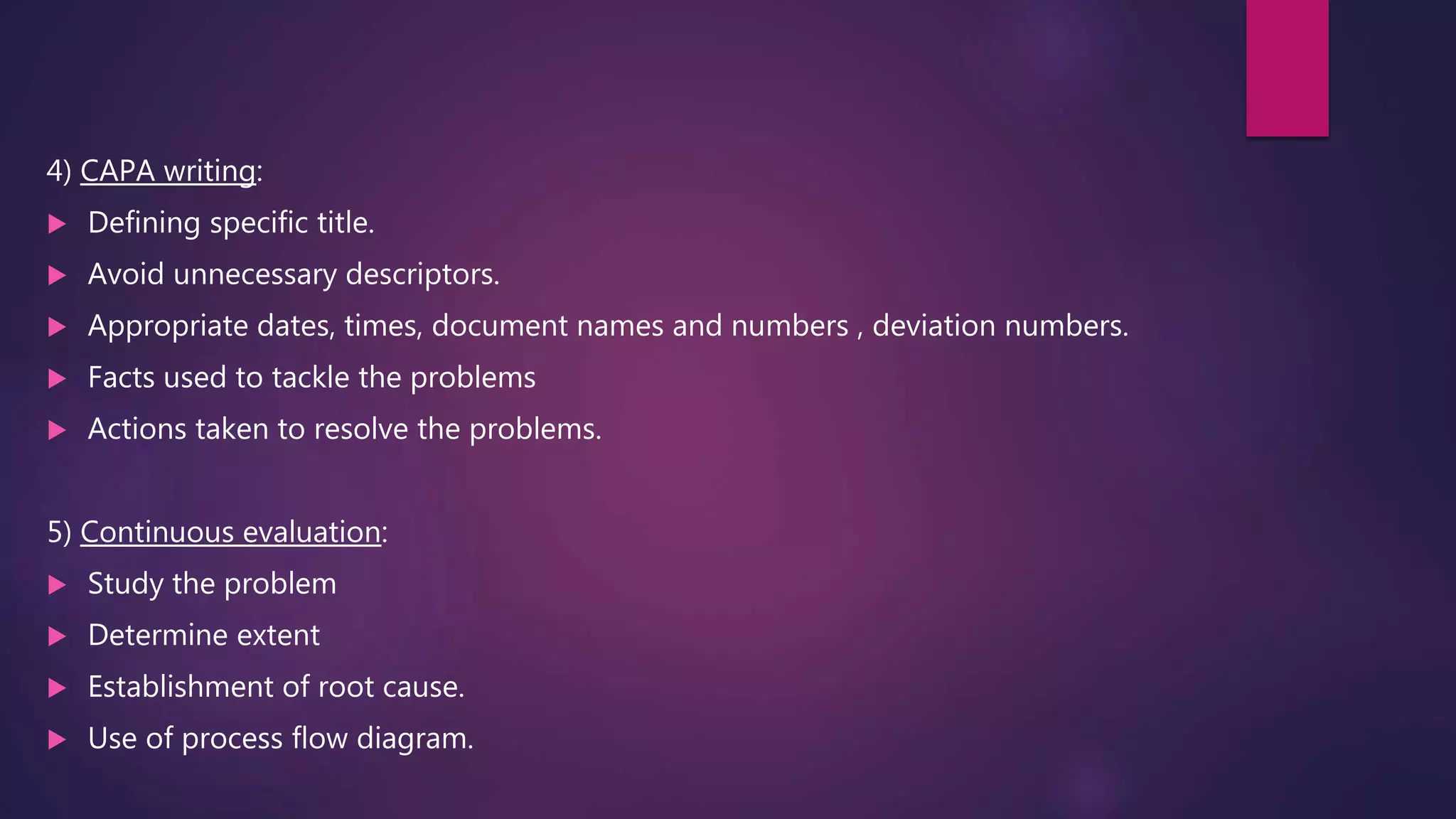 Corrective action preventive action (capa) | PPTX