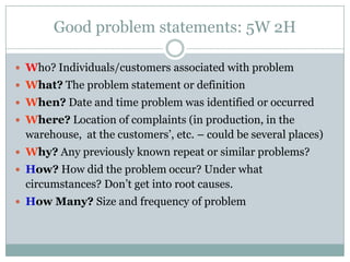 Corrective action training april 2013 | PPTX