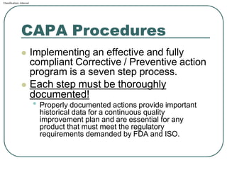 Corrective and Preventive Actions | Gaurav Singh Rajput | PPT