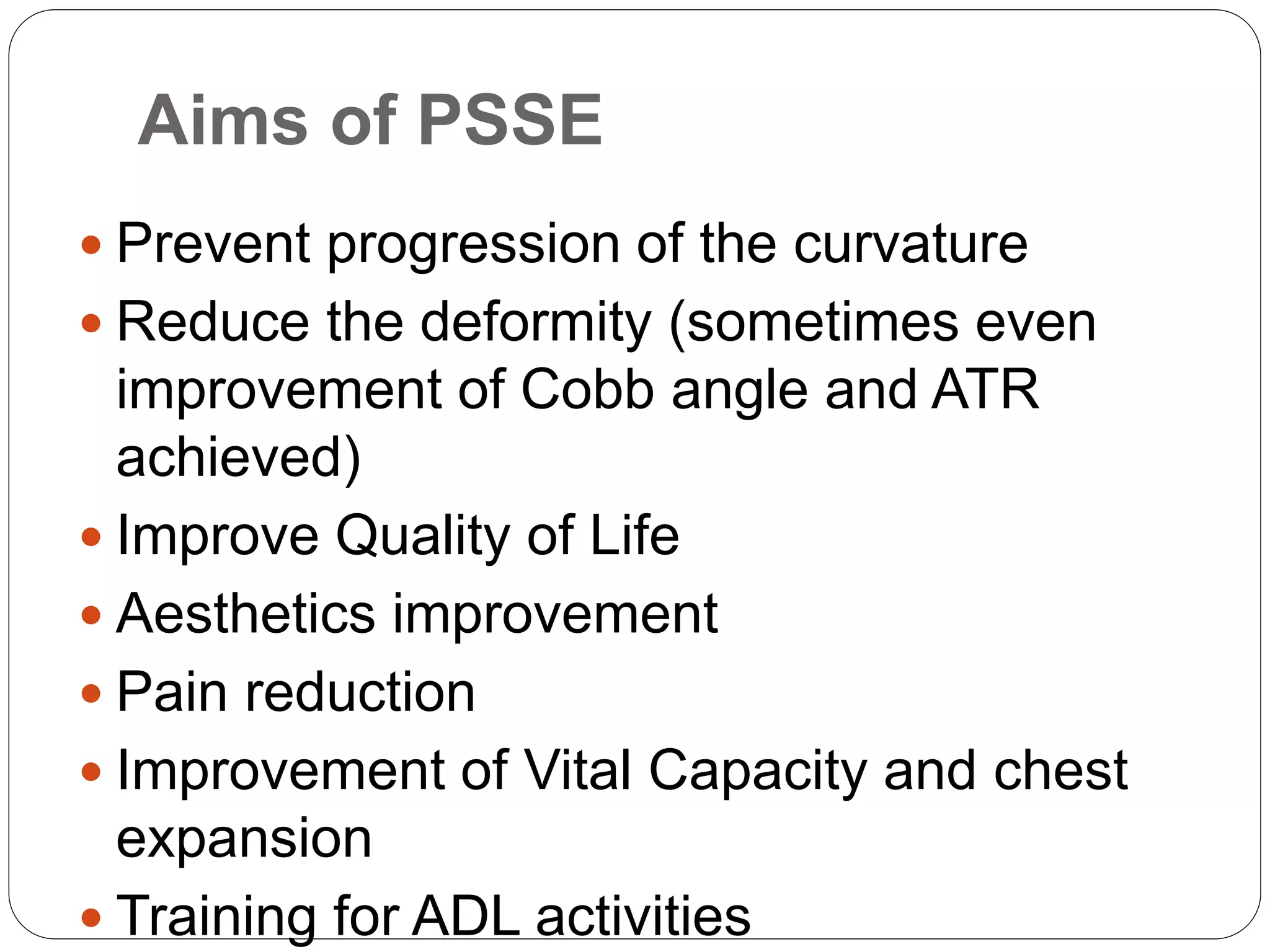 Corrective exercises in the treatment of scoliosis | PPTX