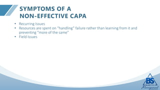 Corrective & Preventive Action | PPTX
