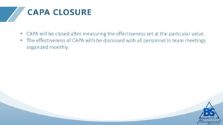 Corrective & Preventive Action | PPTX