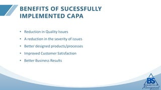 Corrective & Preventive Action | PPTX