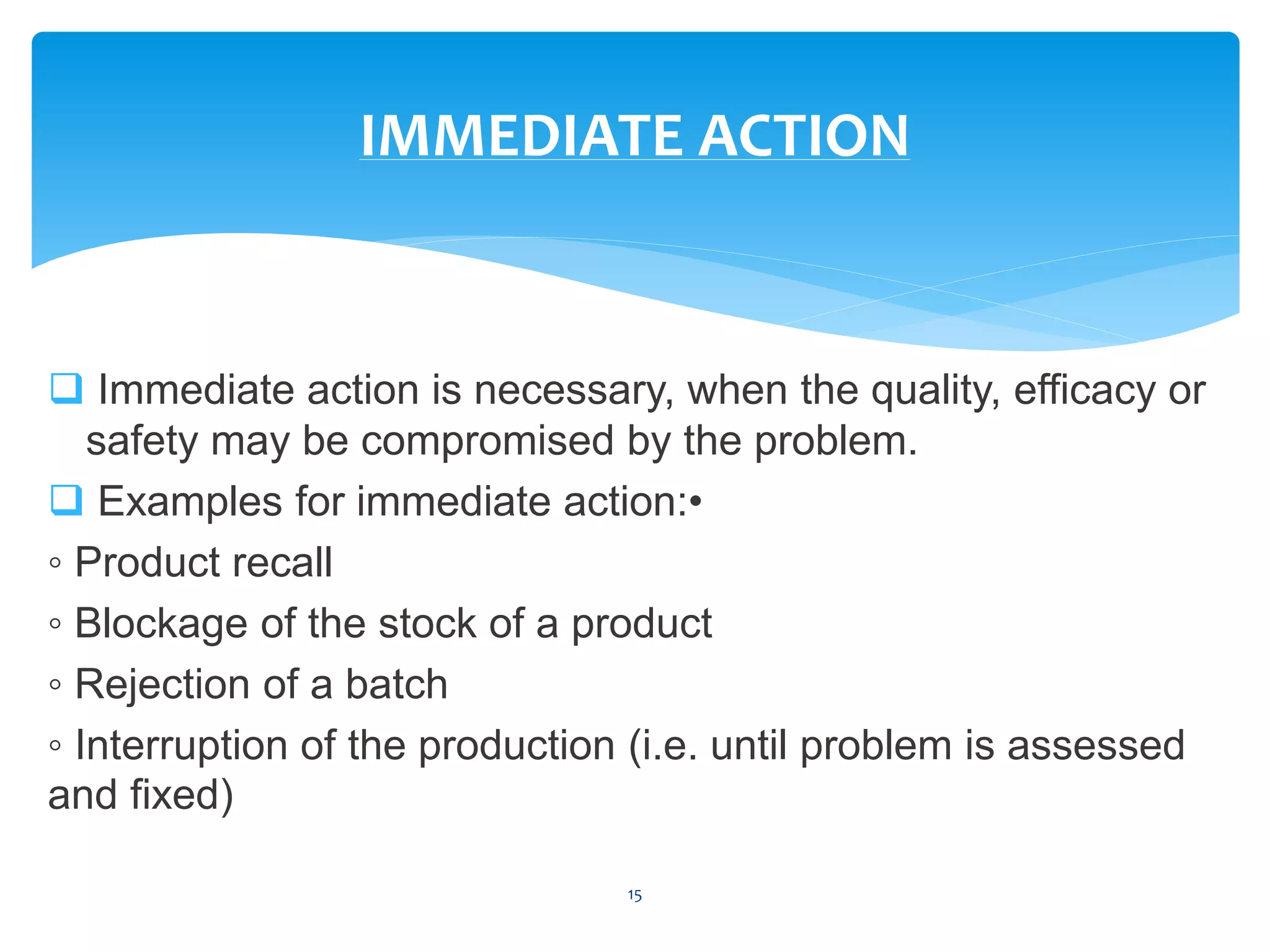 Corrective & Preventive actions (CAPA) | PPTX