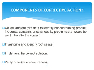 Corrective & Preventive actions (CAPA) | PPT