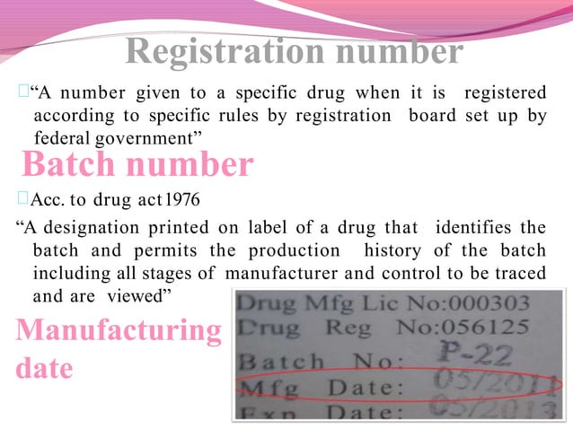Correct labeling the drugs.pptx | Pharmaceutical Industry | Industries