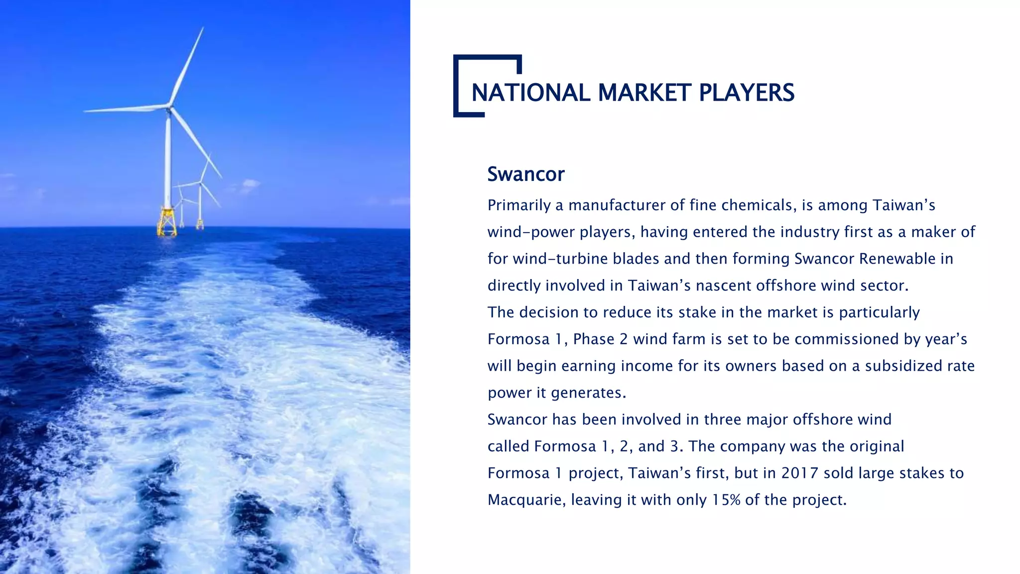 TAIWAN OFFSHORE WIND ENERGY INDUSTRY REPORT | PPTX