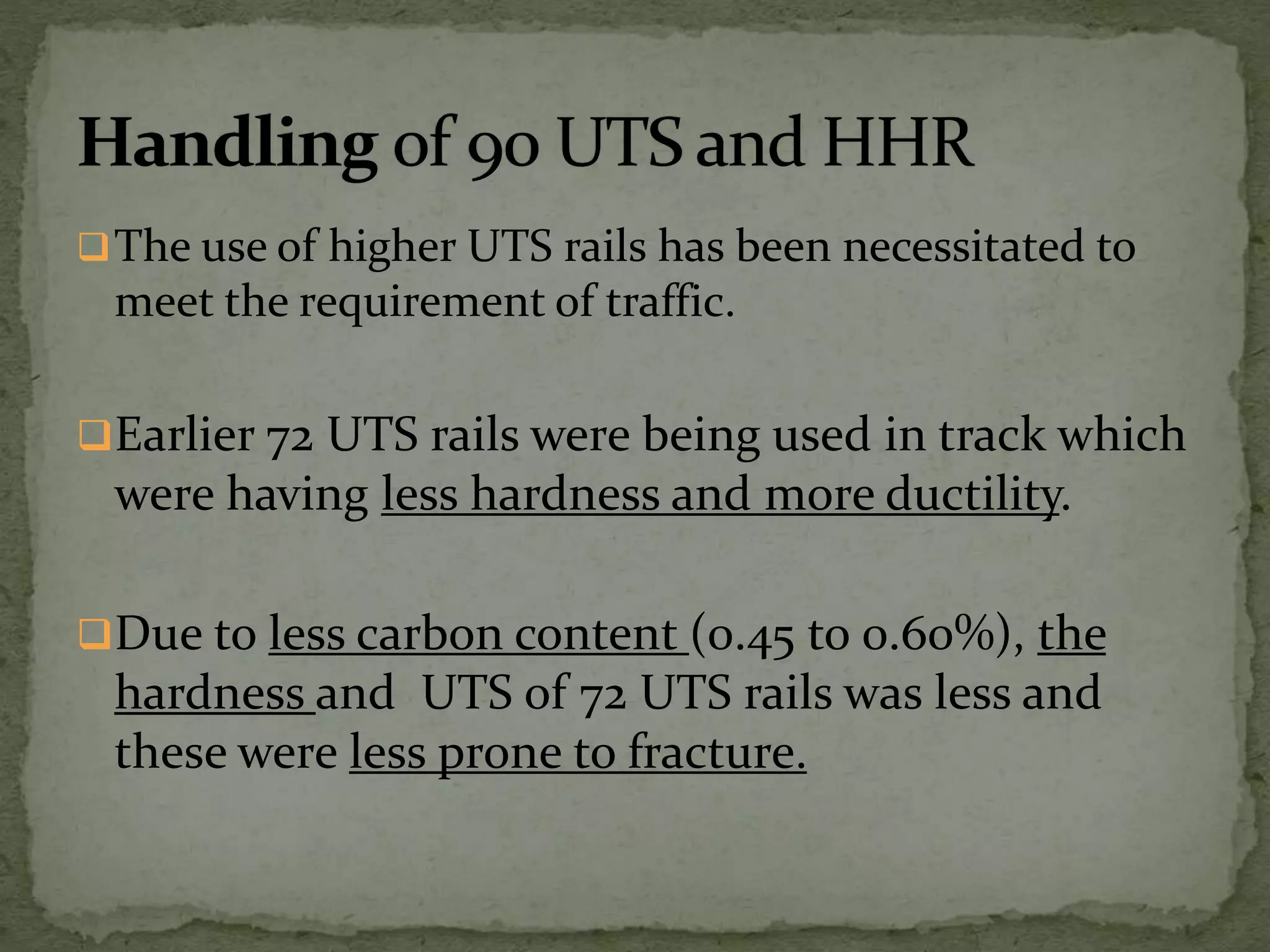 Correct method of handling and stacking of rails | PPTX