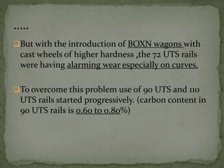 Correct method of handling and stacking of rails | PPTX