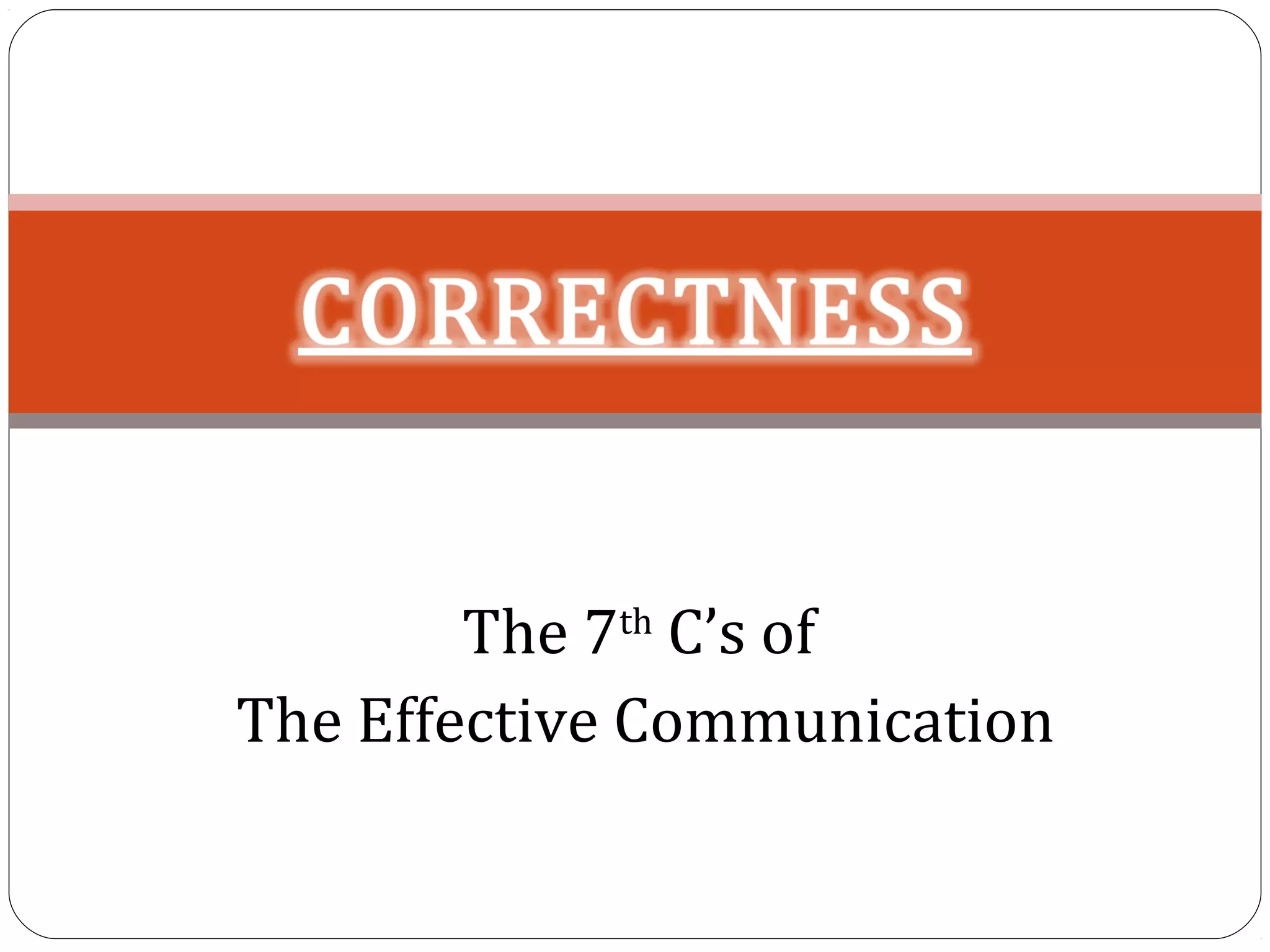 Correctness | PPT