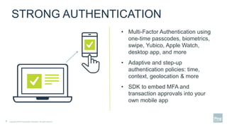 Ping Identity: Corporate Overview Financial Services | PPT