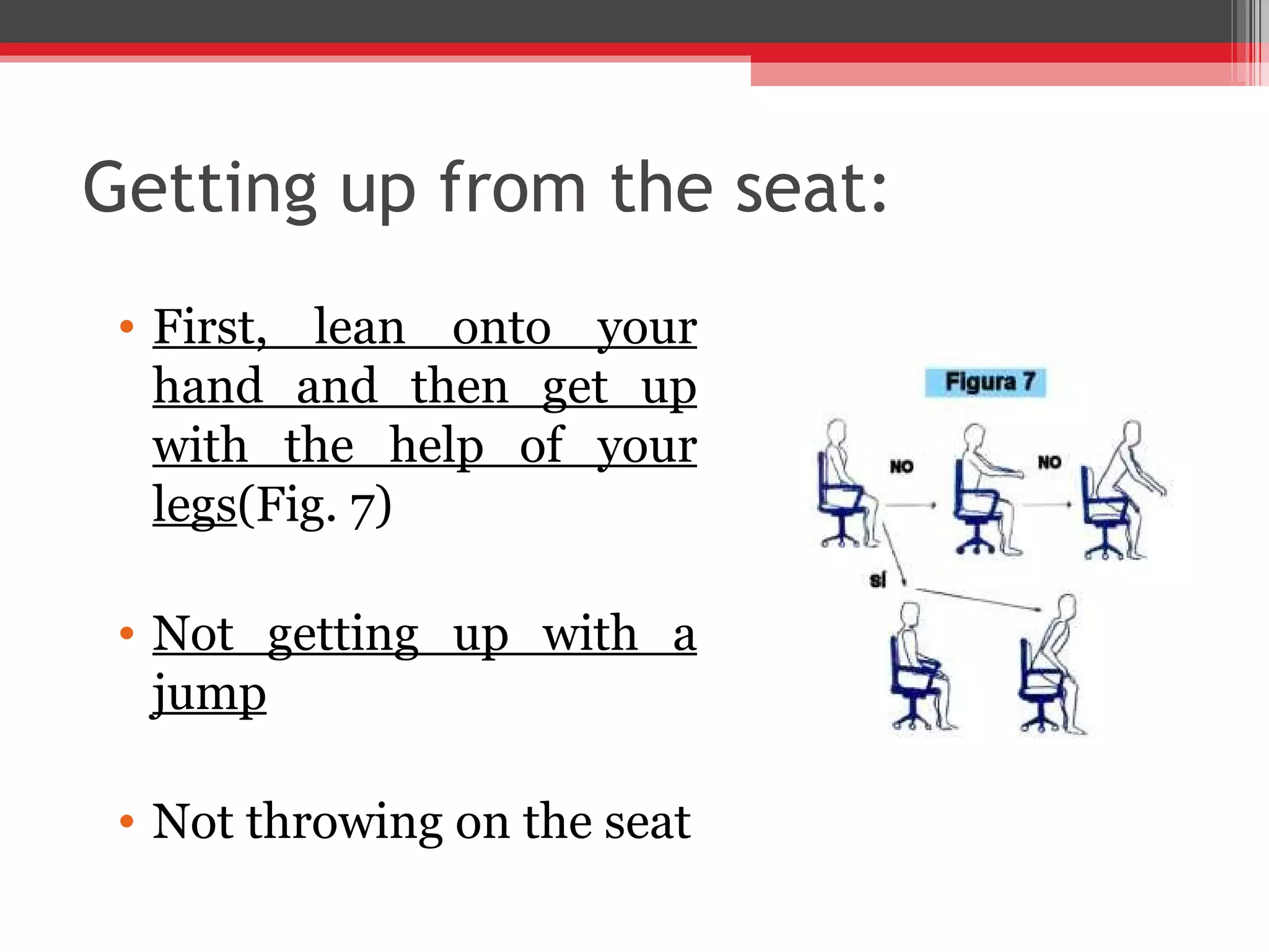Correct Postural Habits 1º ESO Secciones | PPT