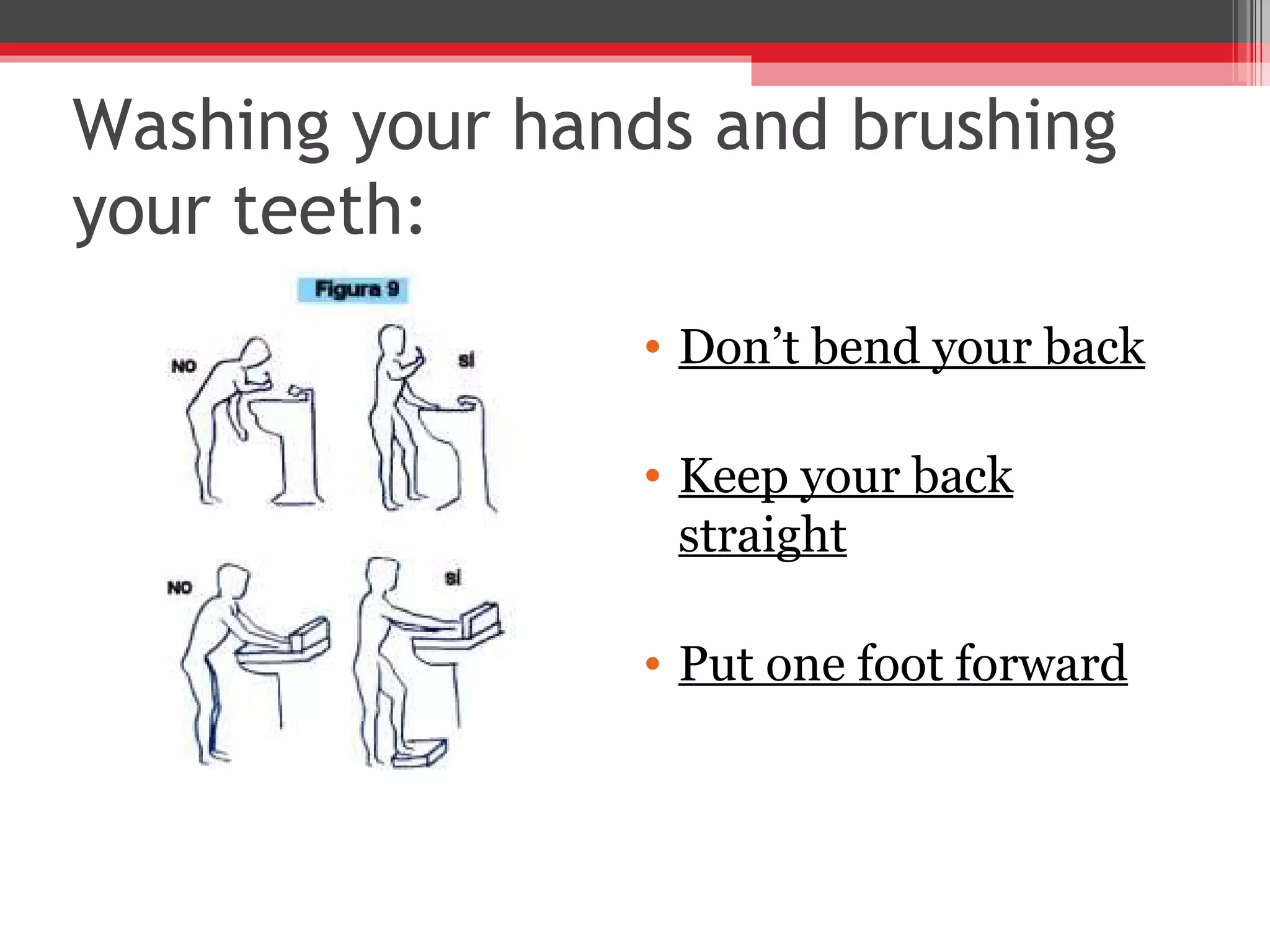 Correct Postural Habits 1º ESO Secciones | PPT