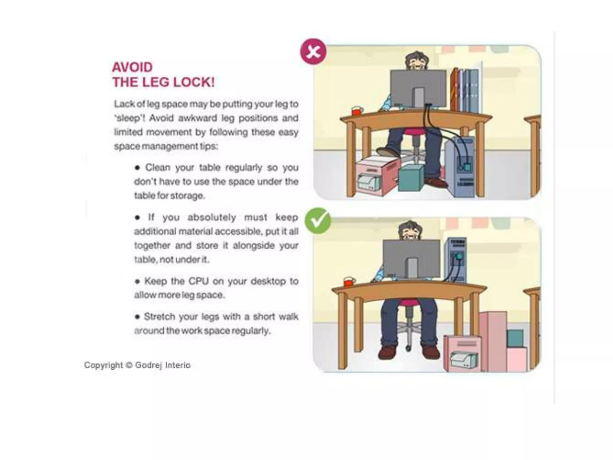 Correct Seating Posture at Work | PPT