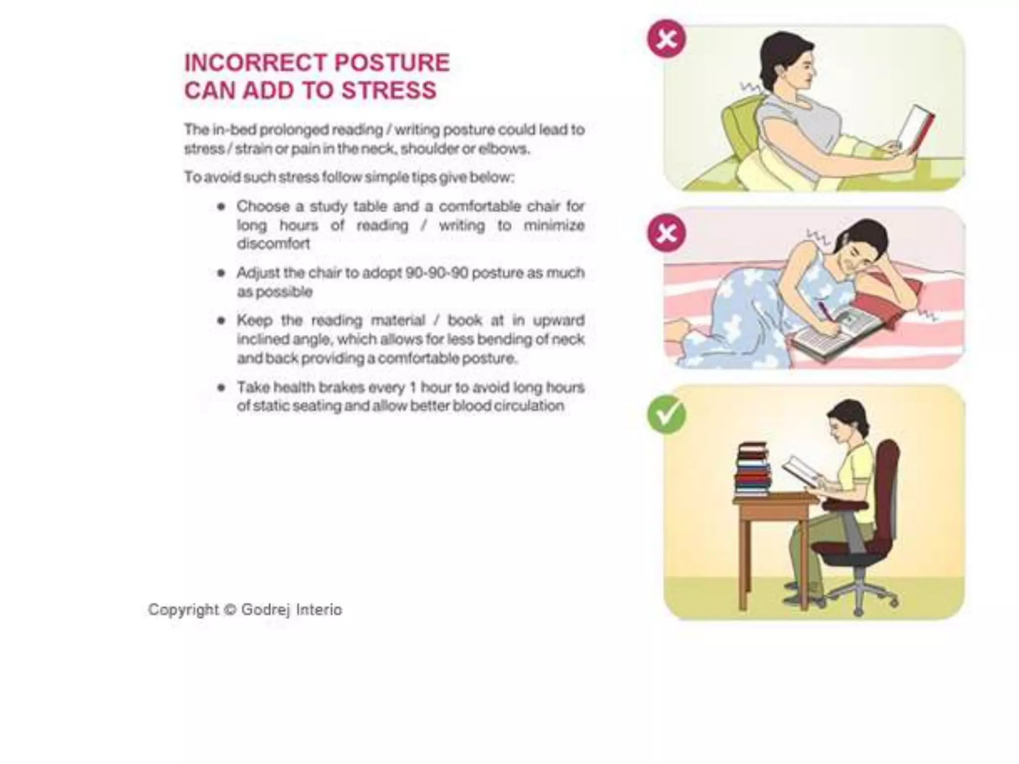 Correct Seating Posture at Work | PPT