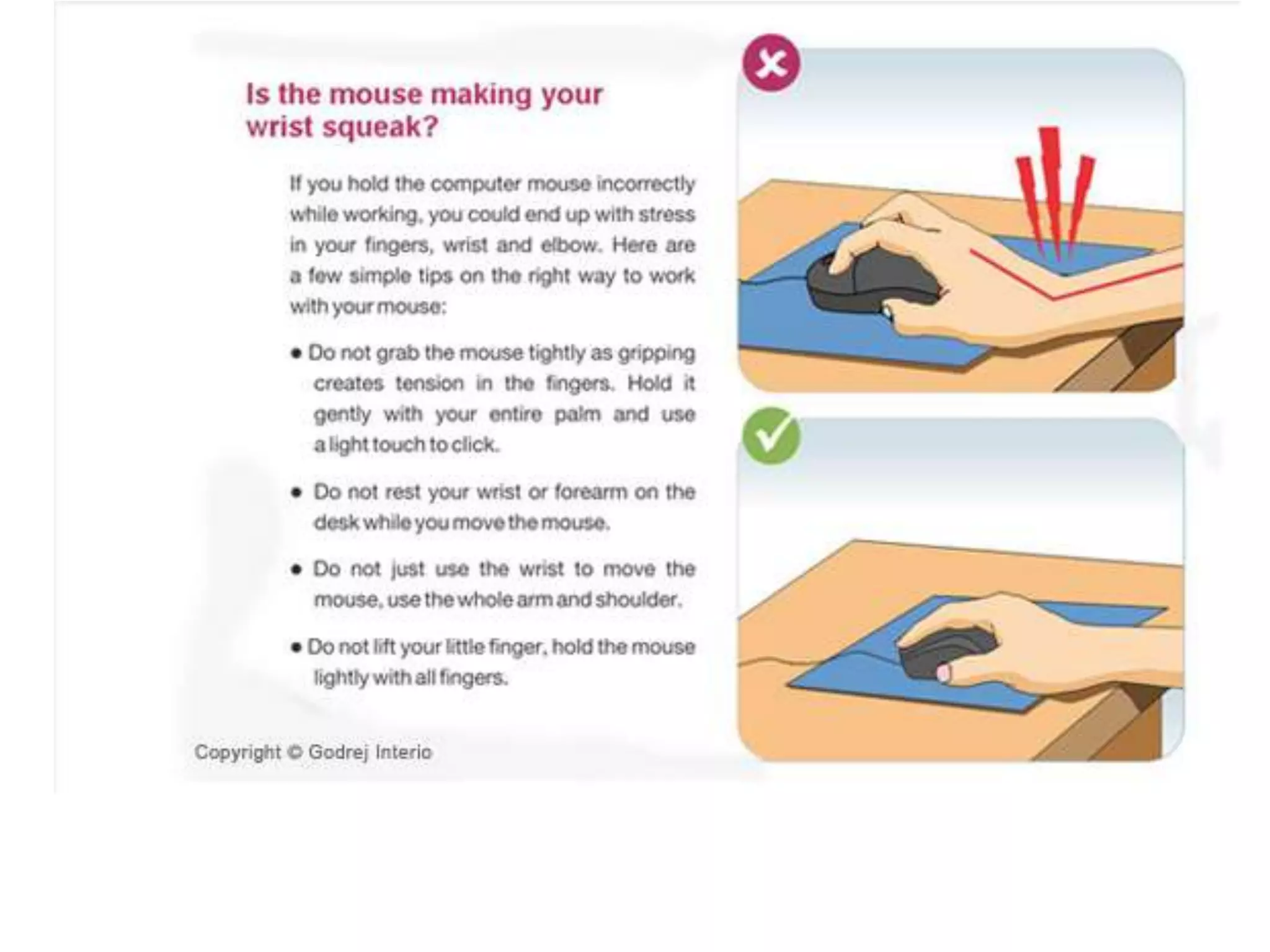 Correct Seating Posture at Work | PPTX