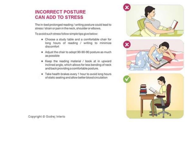Correct Seating Posture at Work | PPT